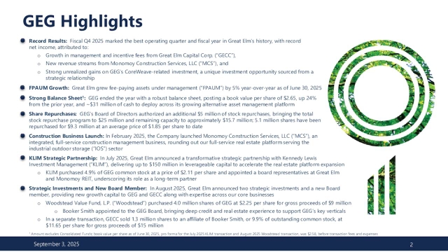 Great Elm Group, Inc. 2025 Q4 - Results - Earnings Call Presentation ...