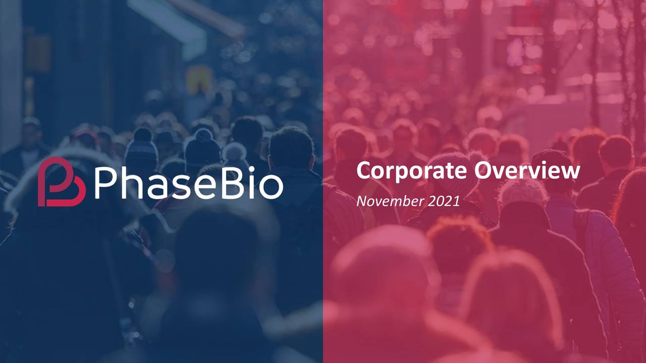 PhaseBio Pharmaceuticals (PHAS) Investor Presentation - Slideshow ...