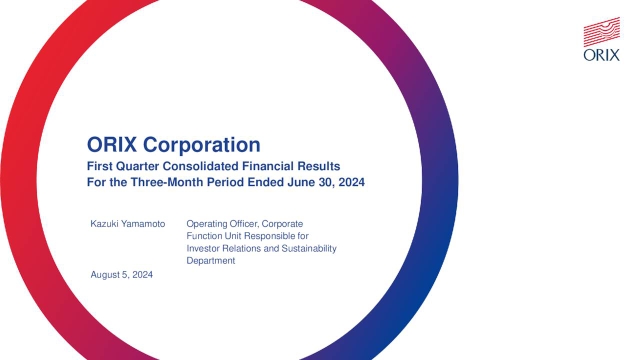 ORIX Corporation 2025 Q1 - Results - Earnings Call Presentation (NYSE ...